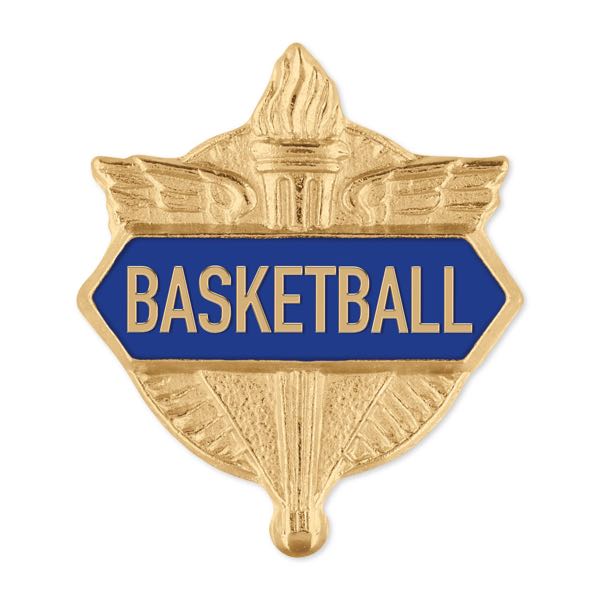 No. 1 Basketball Pin