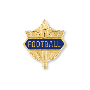 No. 1 Football Pin