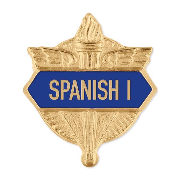No. 1 Foreign Language Pin