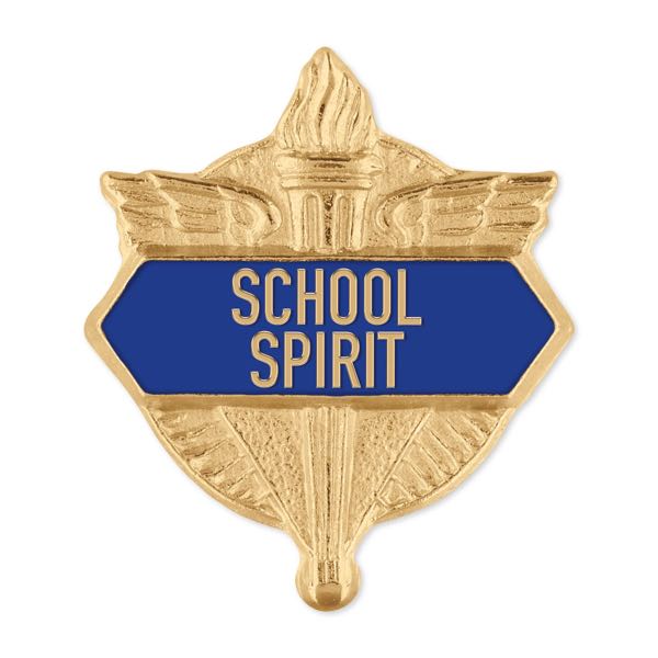 No. 1 General School Spirit Pin