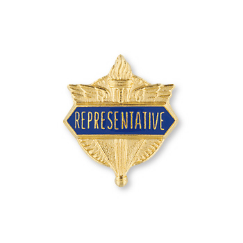 No. 1 General Student Government Pin