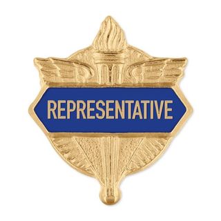 No. 1 General Student Government Pin