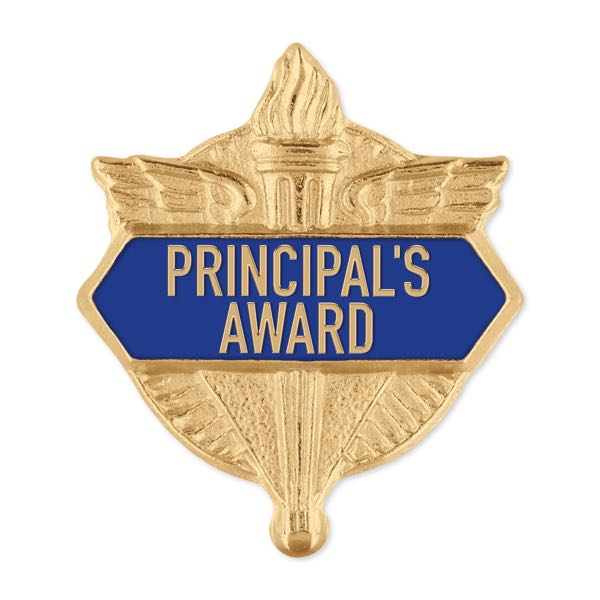 No. 1 Principal's Award Pin