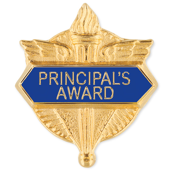 No. 1 Principal's Award Pin - Quantity Priced Group Recognition