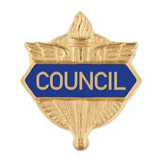 No. 1 Student Council Pin