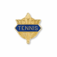 No. 725 Tennis Ball with Racket & Net Pin