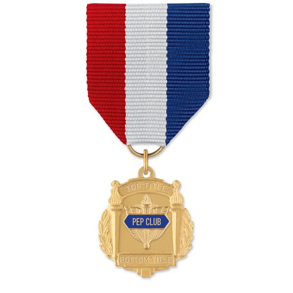 "No. 10-1 Pep Medal - Custom Medal | Award Emblem"