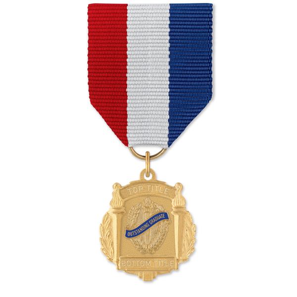 "No. 10-370 Outstanding Graduate Medal - Custom Medal | Award Emblem"