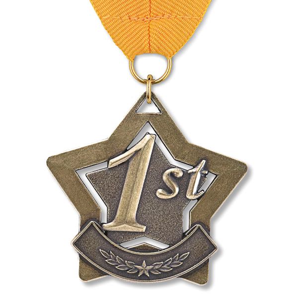 No. 10401 1st Place Star Medallion