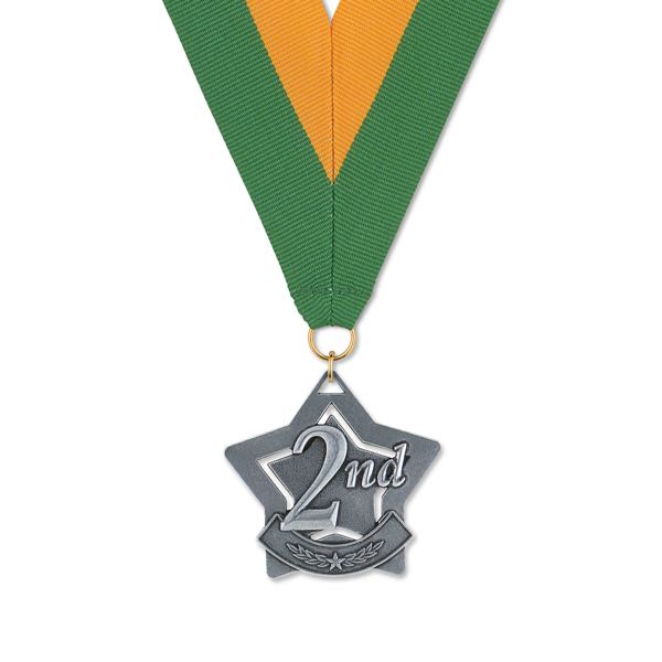 No. 10402 2nd Place Star Medallion