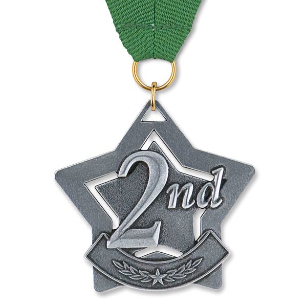 No. 10402 2nd Place Star Medallion