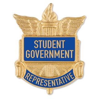 No. 144 Student Government Related Pin