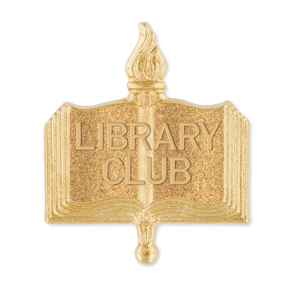 No. 145 Library Club Pin