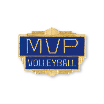 No. 184 M V P Volleyball Pin
