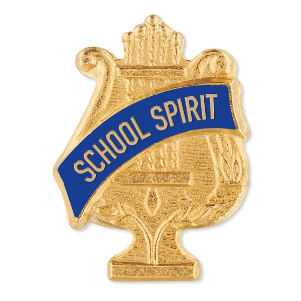 No. 2 General School Spirit Pin