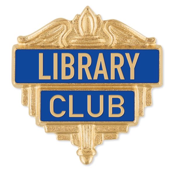 No. 200 Library Club Pin