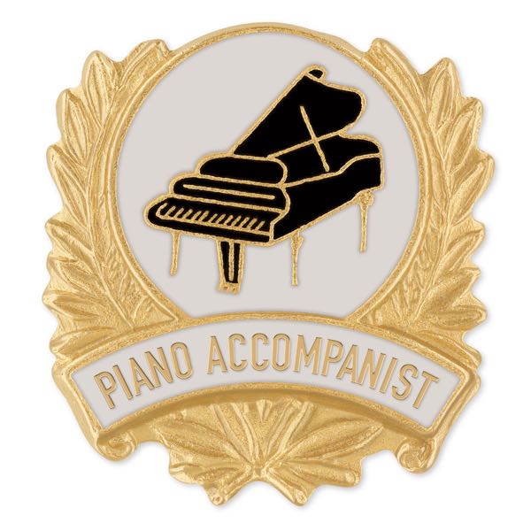 No. 252 Piano Accompanist Pin