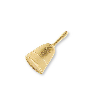 "No. 266 Hand Bell Pin - Lapel Pin | Award Emblem"
