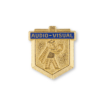 No. 283 Audio-Visual Pin