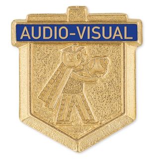 No. 283 Audio-Visual Pin