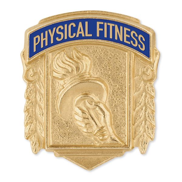 No. 324 Physical Fitness Pin
