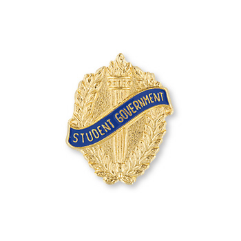 "No. 370 Student Government Pin - Lapel Pin | Award Emblem"