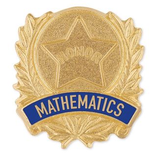 No. 401 Honor Mathematics Pin