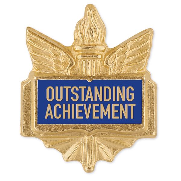No. 446 Outstanding Achievement Pin