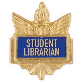 No. 446 Student Librarian Pin