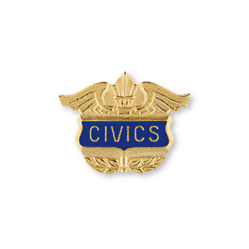 No. 478 Civics Pin