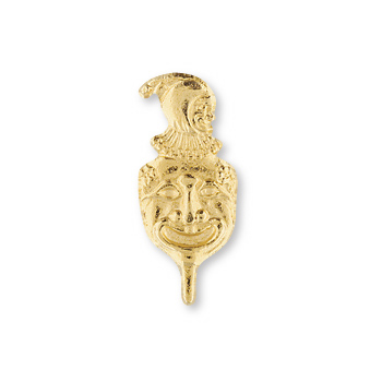 "No. 481 Drama Mask with Jester Pin - Lapel Pin | Award Emblem"