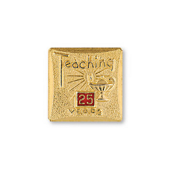 No. 665 Teaching 25 Years Pin