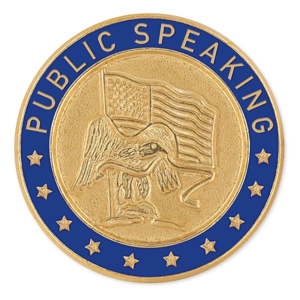 No. 680 Public Speaking Pin