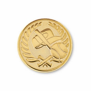 No. 1 Baseball Pin