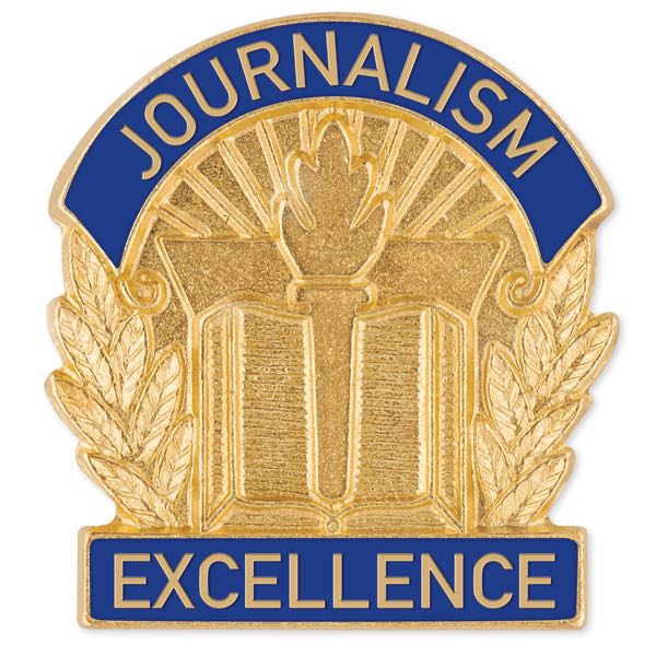 No. 761 Journalism Excellence Pin