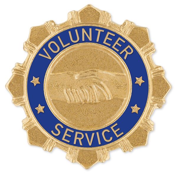 No. 850 Volunteer Service Pin