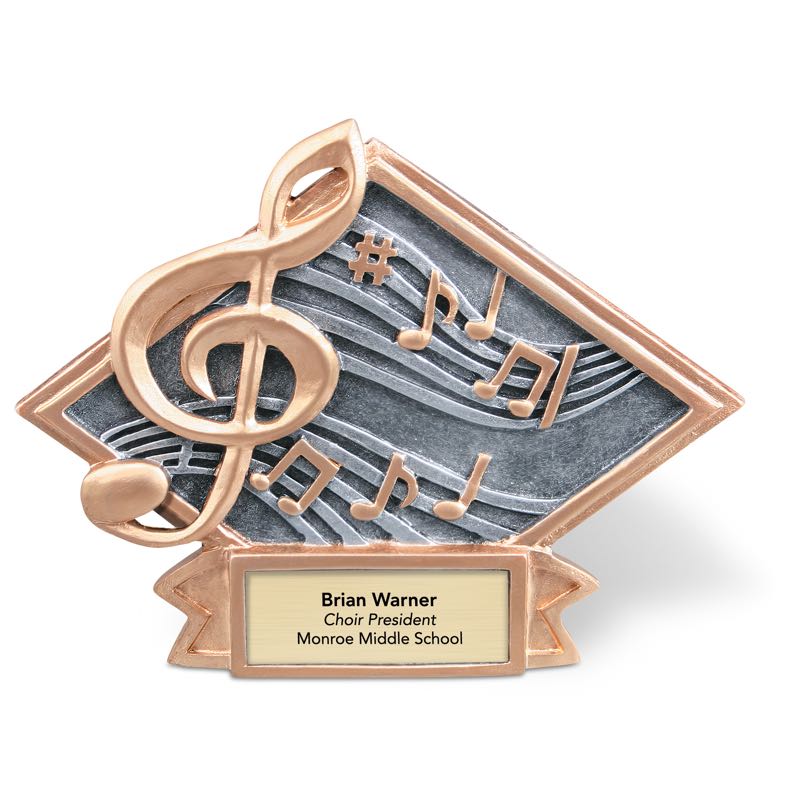 No. 9078 Diamond Music Note Figure