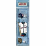 baseball locker personalized growth chart featured at babybox.com