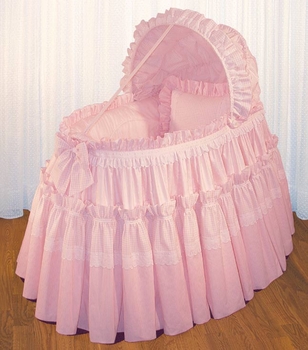 celeste mini stripe bassinet by blauen