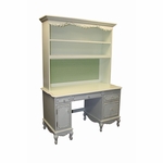 country french computer desk & hutch