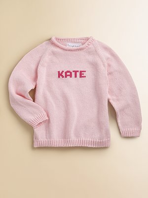 custom knit personalized name sweater featured at babybox.com