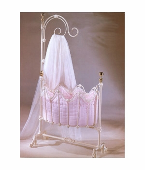 dynasty iron cradle by corsican - cradles & cradle linens