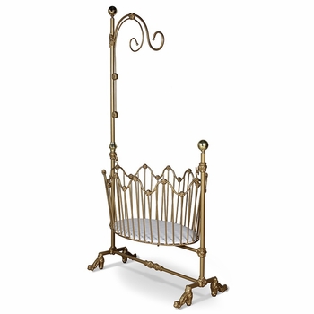 dynasty iron cradle by corsican - cradles & cradle linens