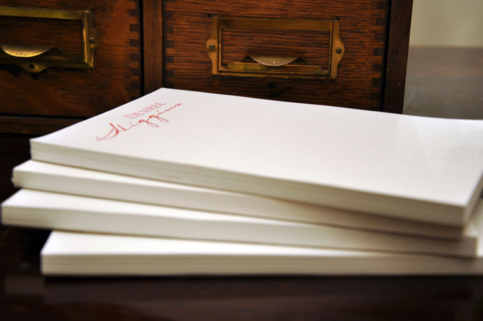 executive notepads a la carte by haute papier featured at babybox.com