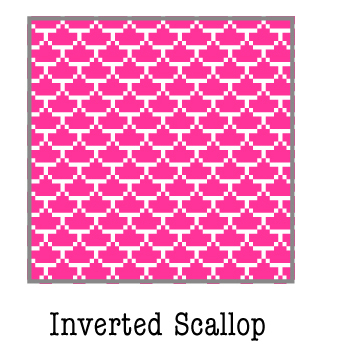 inverted scallop