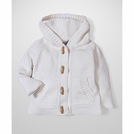 ivory knit hoodie