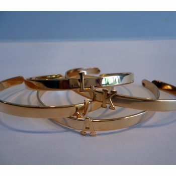 mini initial cuff bracelet featured at babybox.com