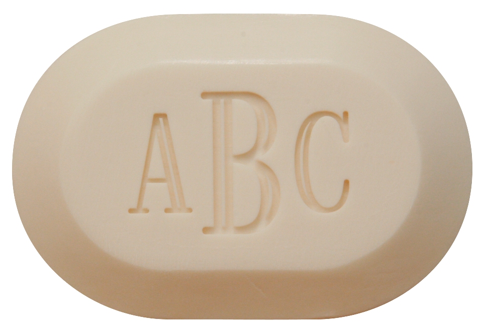 monogrammed luxury soap boxed set (set of 6)