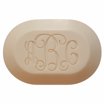 monogrammed luxury soap boxed set (set of 6)