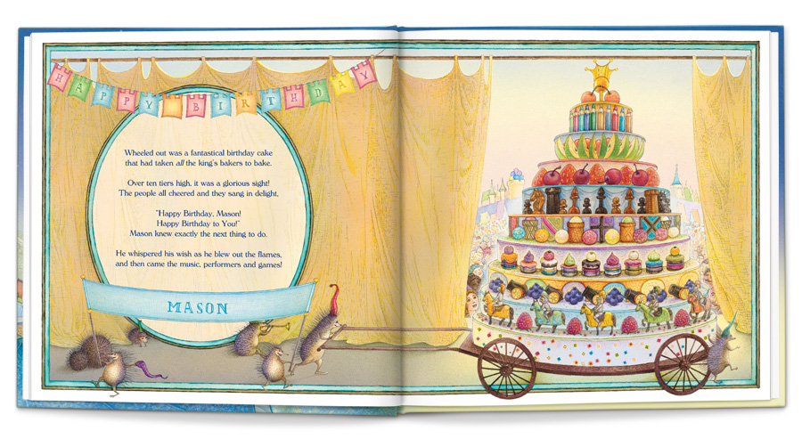 my royal birthday adventure book for boys